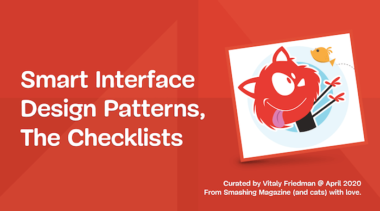 Blog: Smart Interface Design Patterns, The Checklists